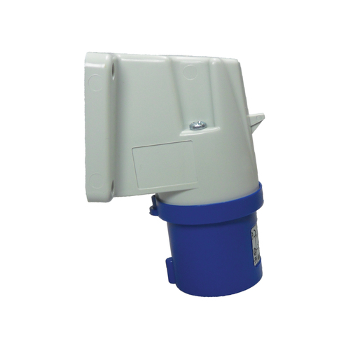 Mains IP44 3 pin Angled Plug - Sheridan Marine