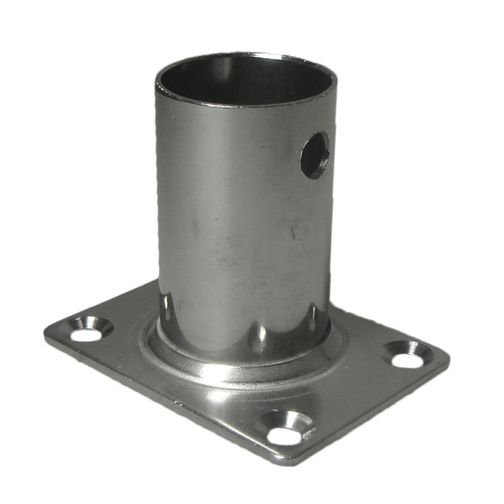 Stainless Steel Lightweight Rectangle Rail Mount - Sheridan Marine