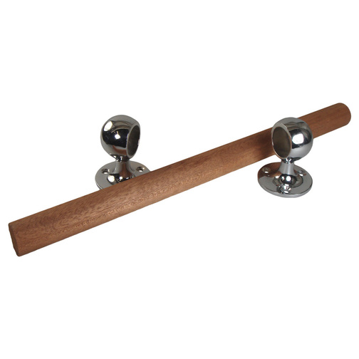 Freeman Cockpit Dashboard Mahogany Handrail Kit - Sheridan Marine