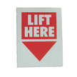 Lift Here Labels - Sheridan Marine