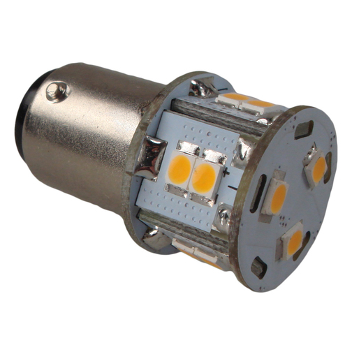 SMD LED 10-30v Small Bayonet Ba15d Short Bulbs - Sheridan Marine