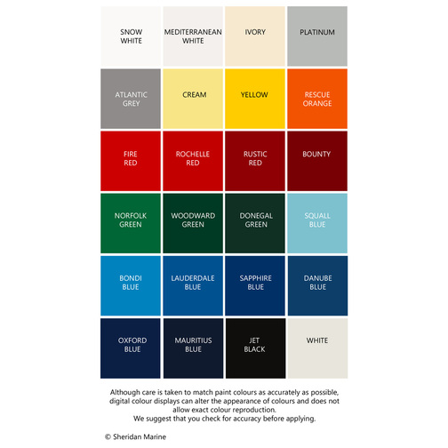 International Toplac Paint 750ml Sheridan Marine