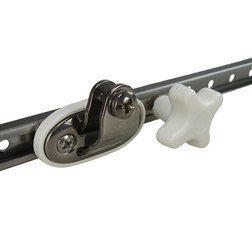 Canopy Side Mount Slide Kit with Chrome End Plugs - Sheridan Marine