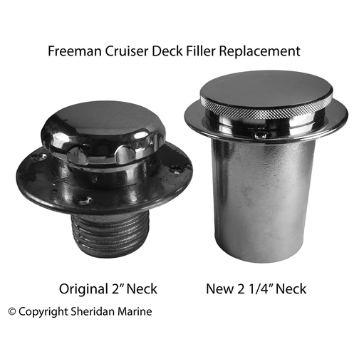 Freeman Cruiser Deck Filler Fixing Kit - Sheridan Marine