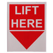 Lift Here Labels - Sheridan Marine