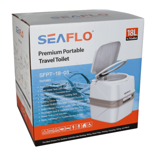 Seaflo PT1803 Portable Toilet - Sheridan Marine