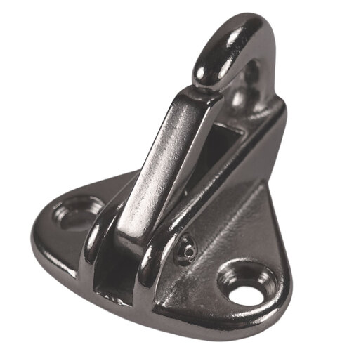 Stainless Steel Small Spring Clip Fender Eye - Sheridan Marine