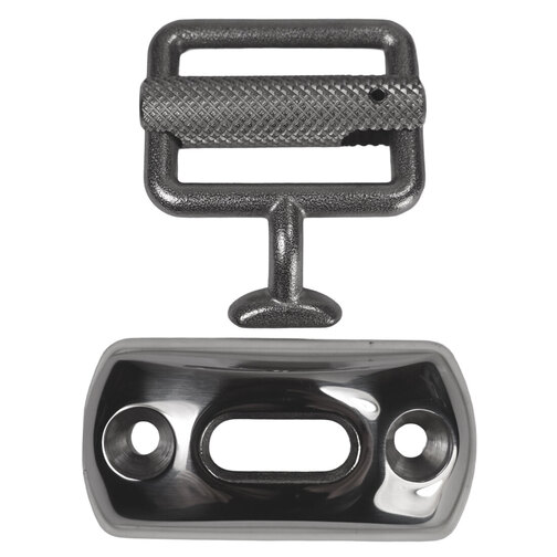 Removable Canopy Strap Tie-down Buckle Deck Mount - Sheridan Marine