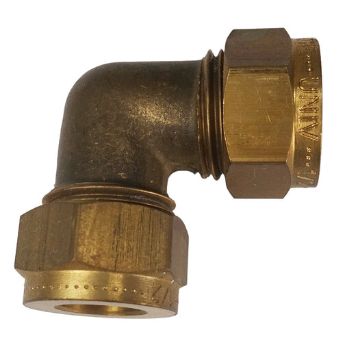 Brass Equal Elbow Coupling Compression Fittings - Sheridan Marine